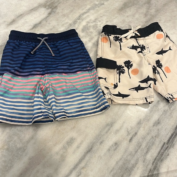 Target | Swim | Set Of 2 Boys Swim Trunks Size 45 | Poshmark